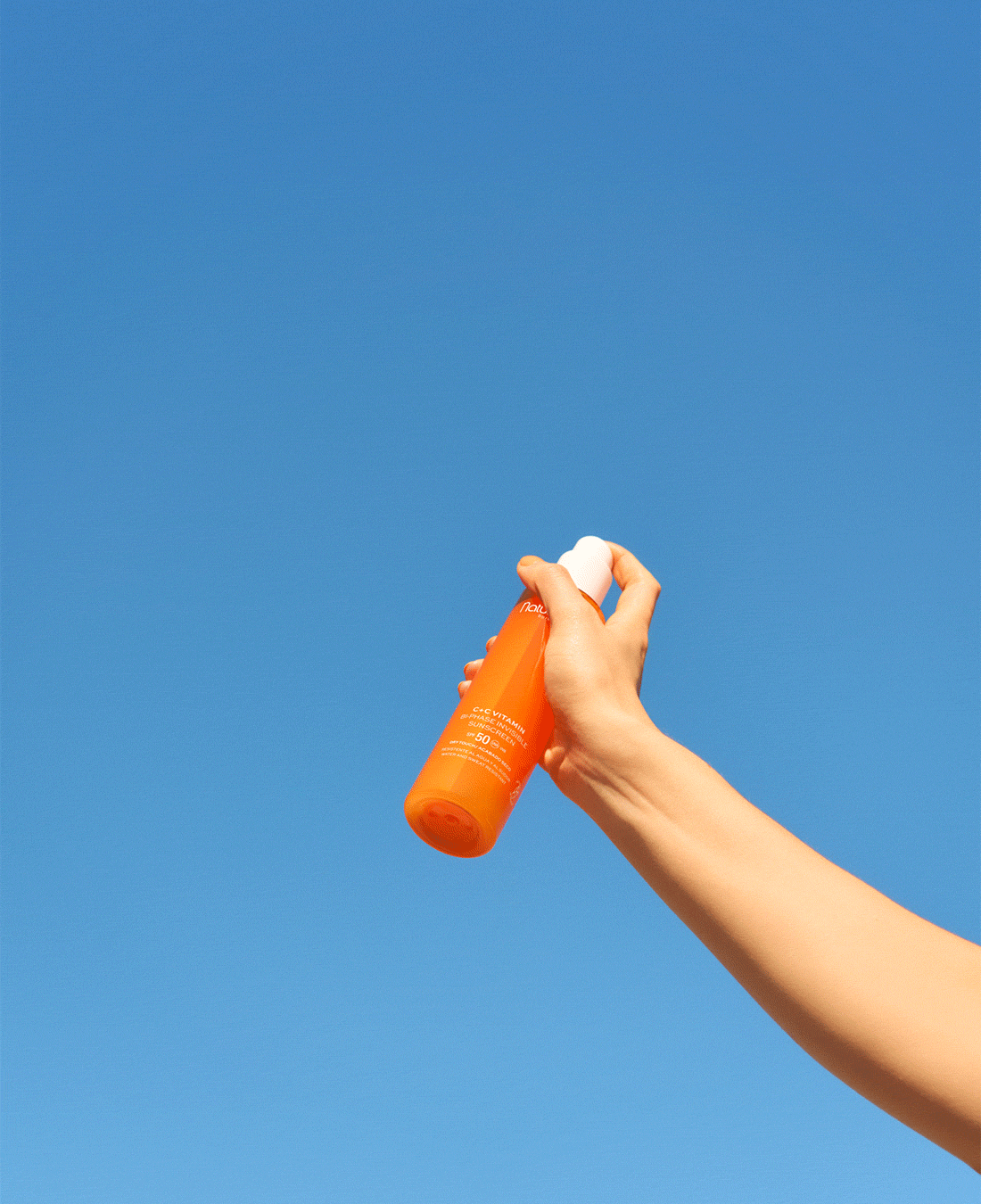 C+C Vitamin SPF 50 UVA/UVB Bi-phase Invisible Sunscreen